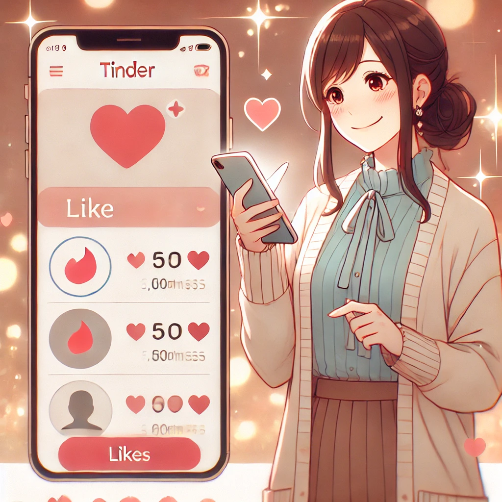 Tinderでいいねの数の平均はどれくらい？効果的に増やす方法を解説